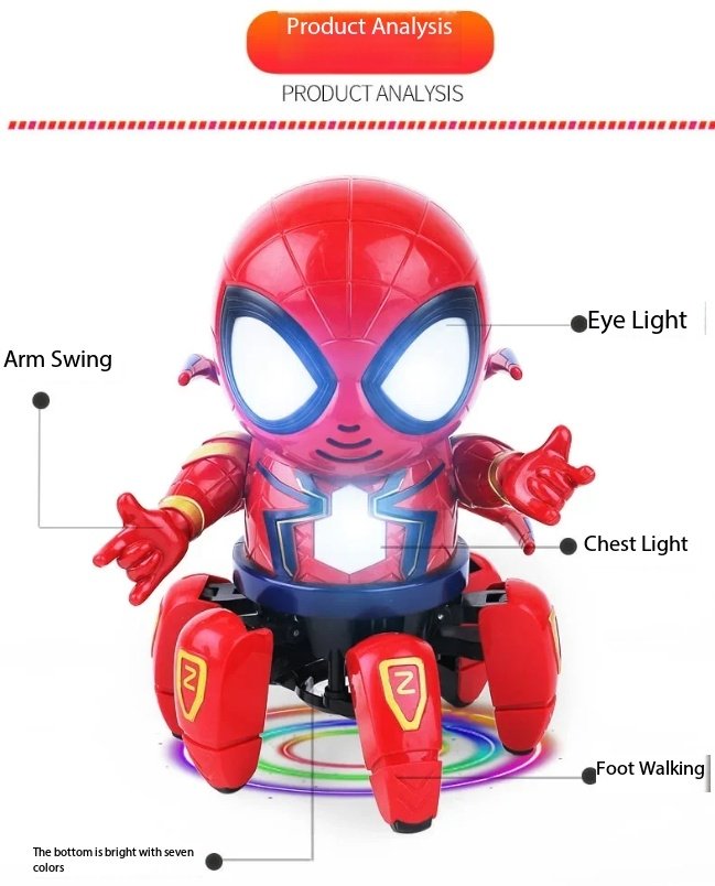 Spider Man Dancing Robot – Kids Mega Mall