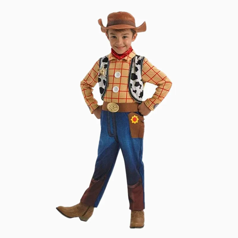 Toy Story Woody Kids Cosplay Costume – Kids Mega Mall