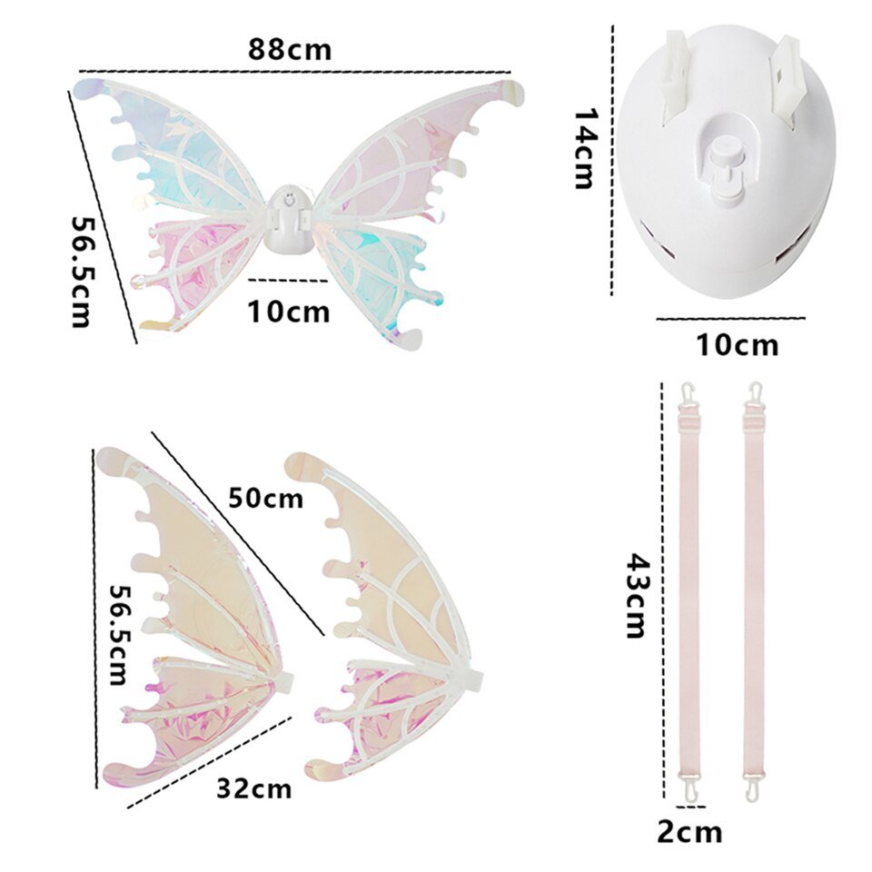 Electric Elf Wings with Music Lights – Kids Mega Mall